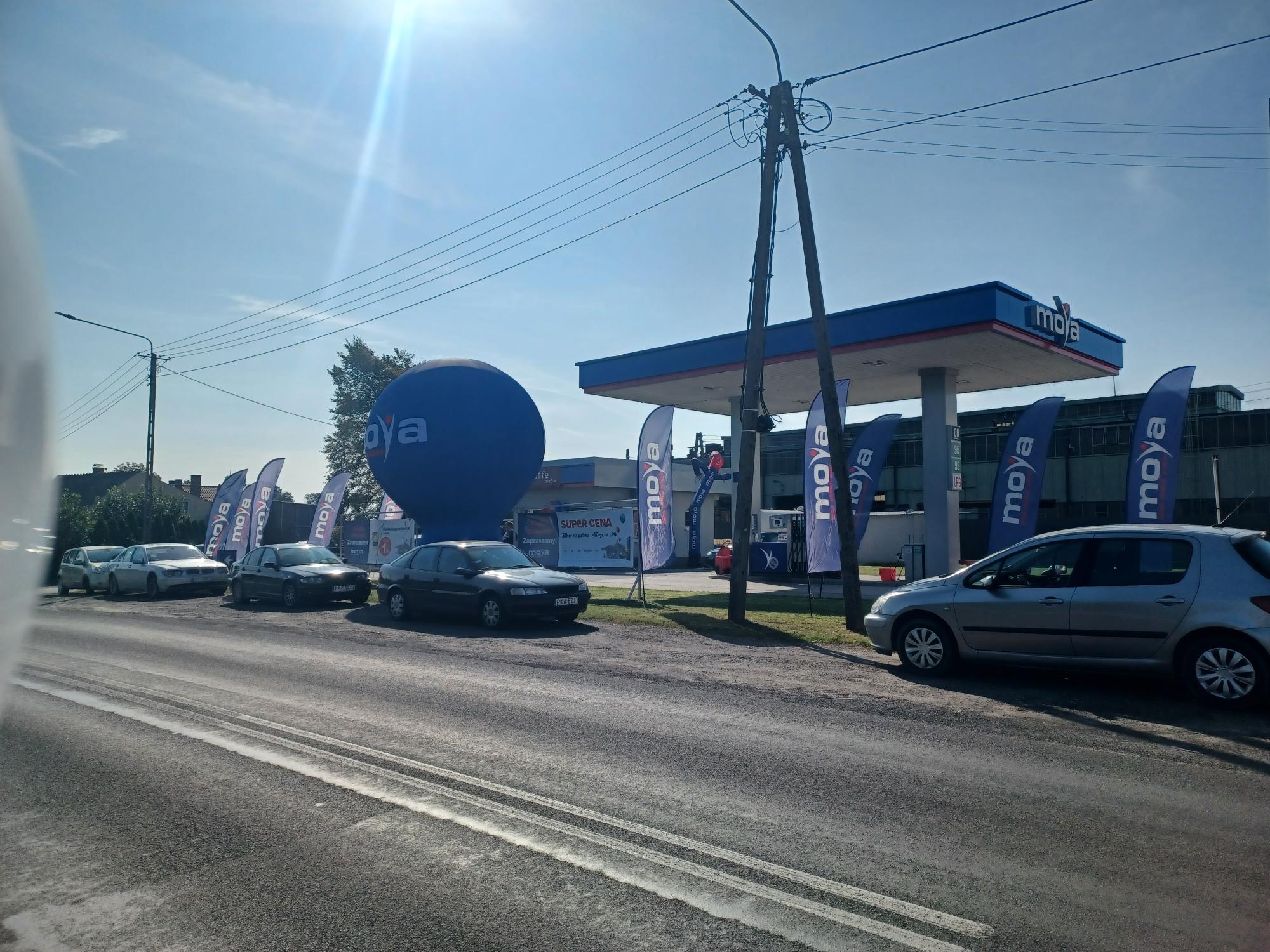 Atrakcyjne promocje na otwarcie nowej stacji paliw MOYA w Jankowie Pierwszym